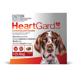 HeartGard Plus Dog Large 51 - 100lbs Brown CanadaVet