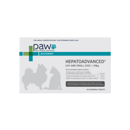 PAW Hepatoadvanced Cat & Small Dog 60 Tablets CanadaVet