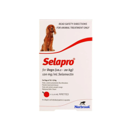 Selapro Dog Medium 22-44 lbs Red CanadaVet