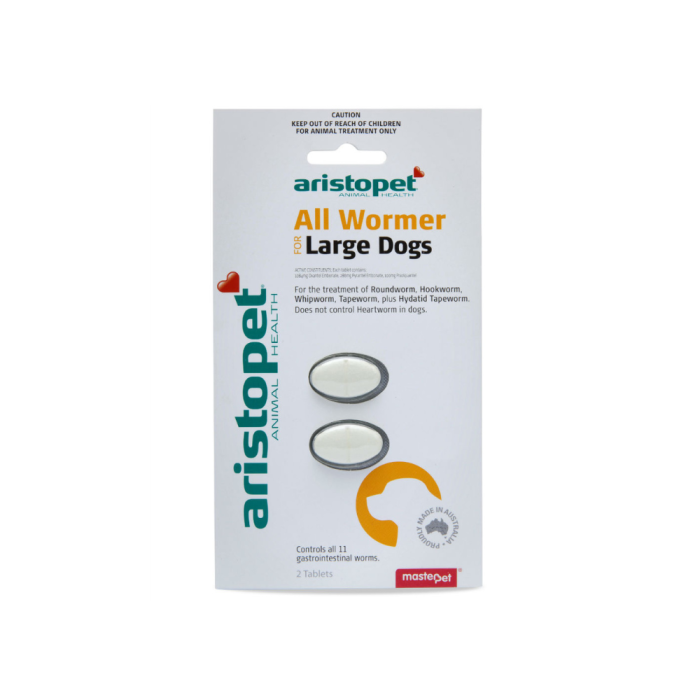 Aristopet Allwormer Tablet Dog Large CanadaVet
