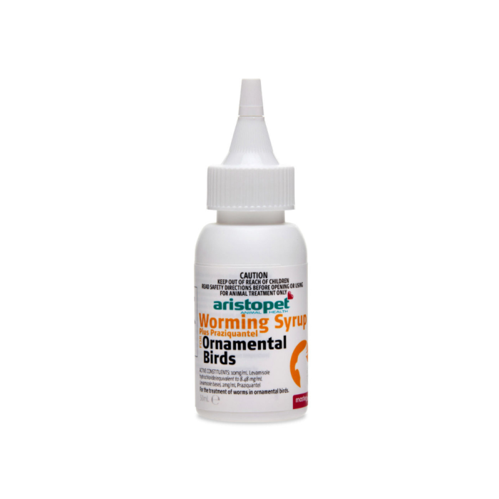 Aristopet Worming Syrup for Ornamental Birds CanadaVet
