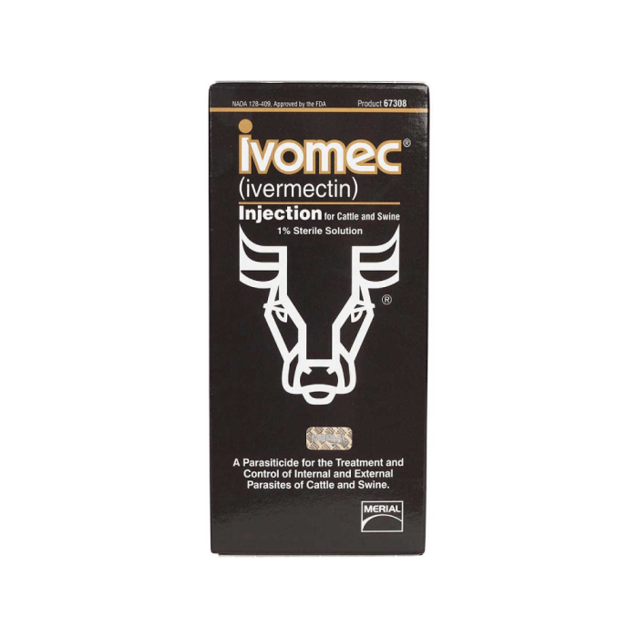 Ivomec Injection for Cattle and Swine