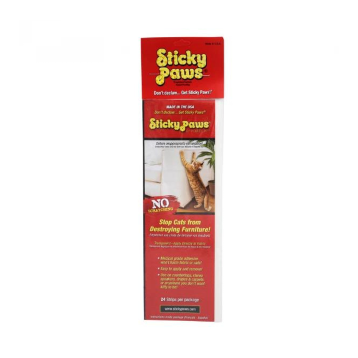Sticky Paws Furniture Strips 24 Pack CanadaVet