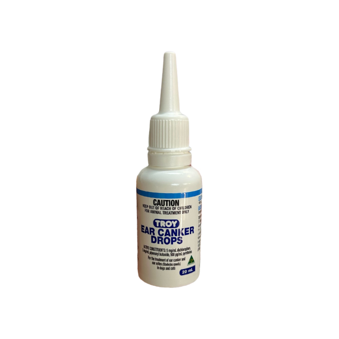 Troy Ear Canker Drops 20ml CanadaVet
