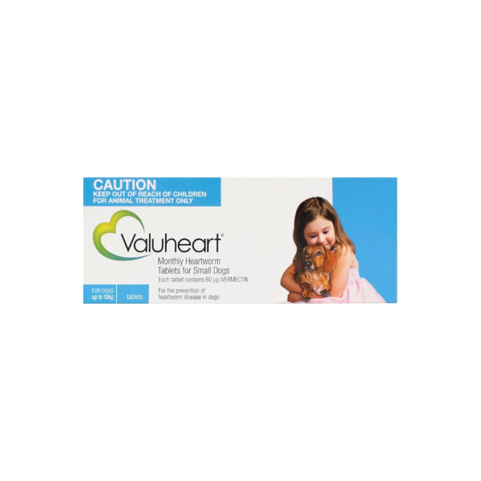 Valuheart Heartworm Tablets Small Dogs up to 22lbs