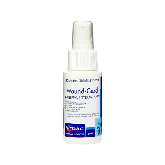 Wound-Gard Antiseptic Bitterant Spray 50ml CanadaVet